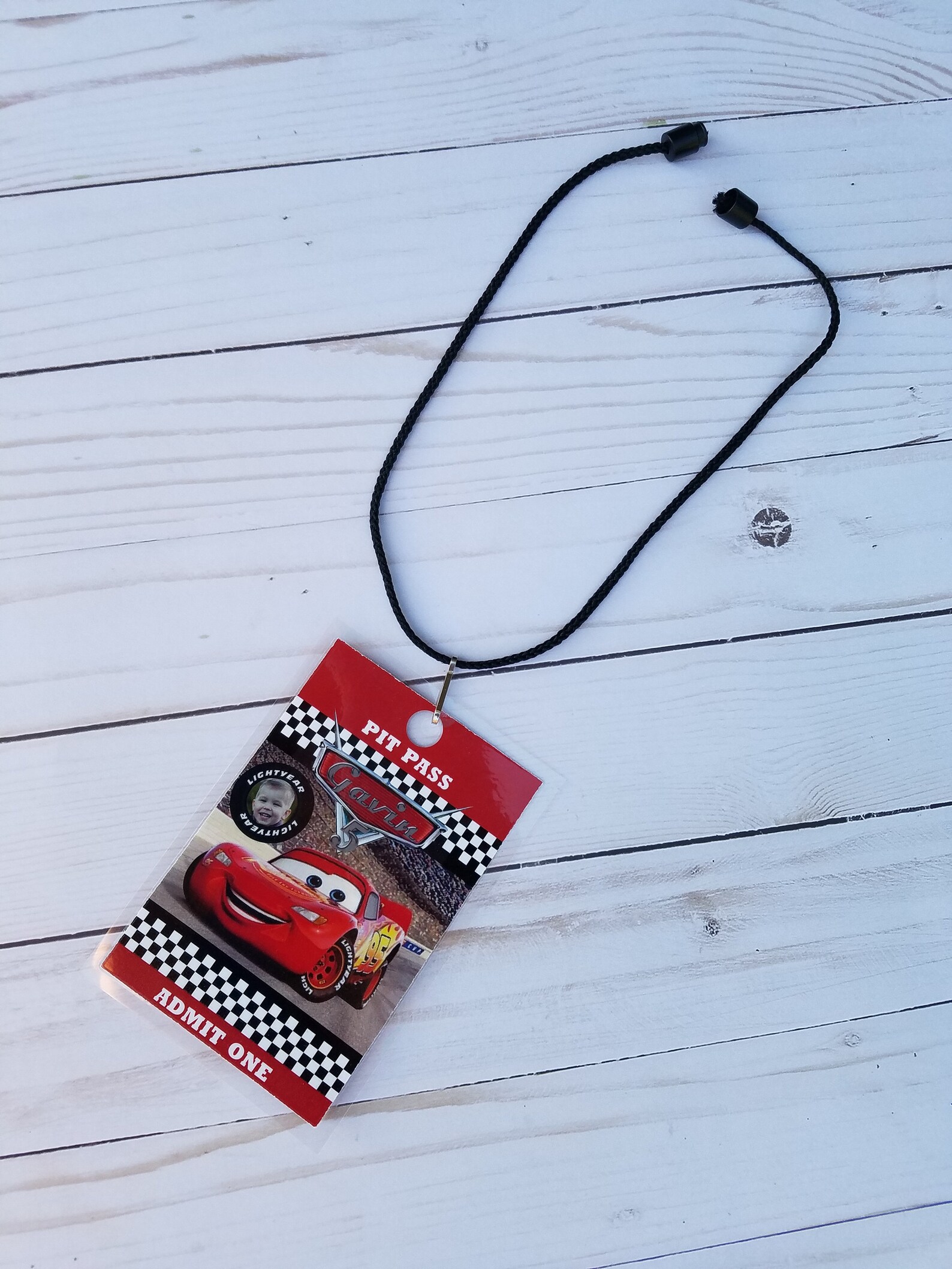 Cars Pit Pass Birthday Invitation - Etsy