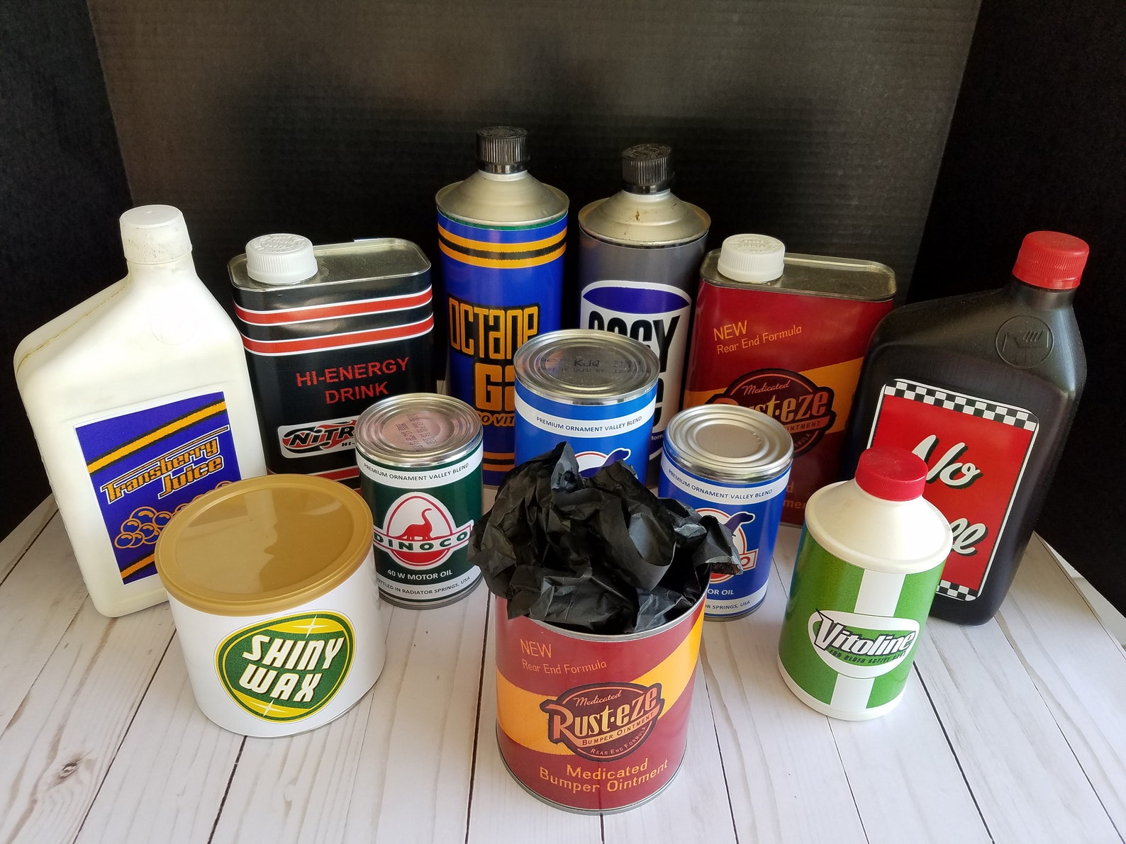 Race Car Oil Can Labels Party Printable Décor | Etsy Canada