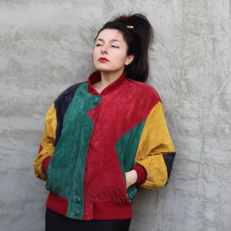 90s Color Block - Etsy