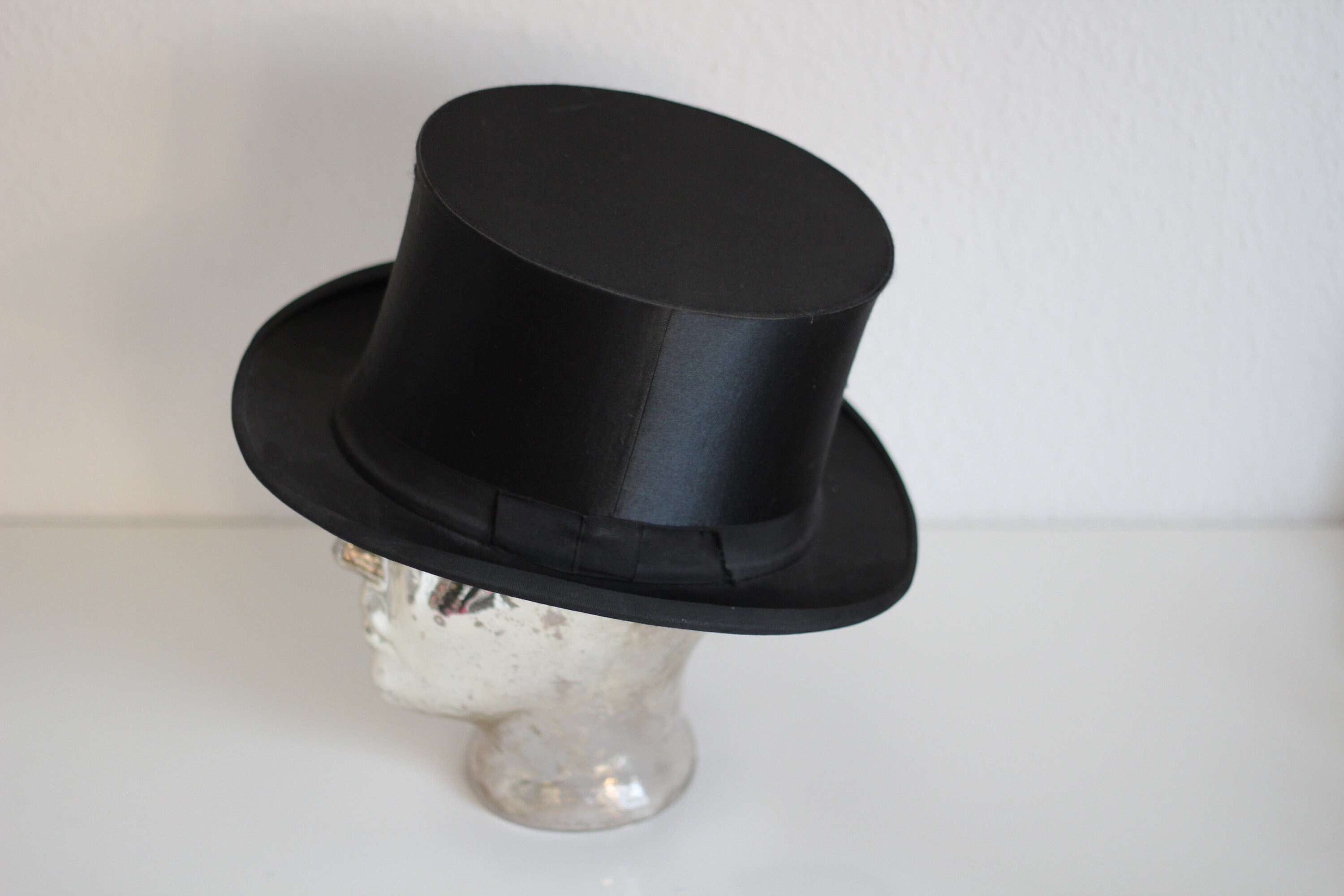Antique Silk Top Hat Druckfrei 1930s 1940s K.schrempf Pforzheim ...