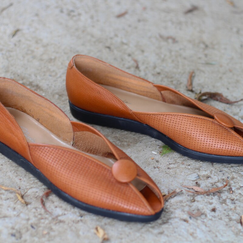 Open Toe Flat - Etsy
