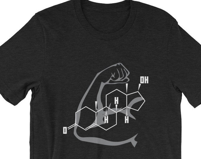 Testosterone Molecule Shirt for Science Nerds | Male Teacher Gift, Gift ...