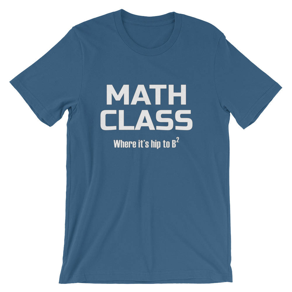 Funny Math Teachers Shirt Math Pun Shirt Hip to B-squared T-shirt ...