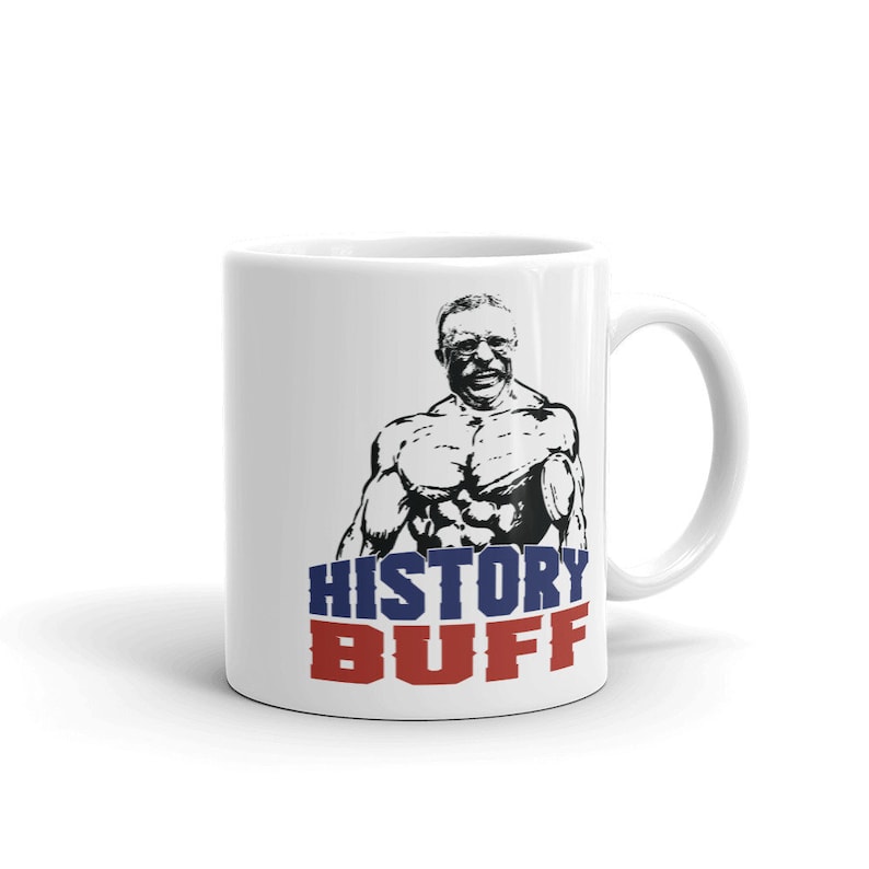 History Buff Gifts | Teddy Roosevelt Mug, Theodore Roosevelt, Roosevelt ...