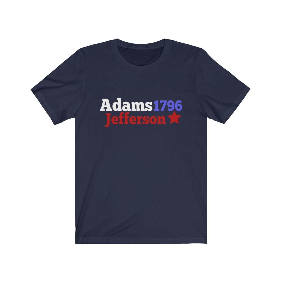 John Adams & Thomas Jefferson History Buff Shirt 1796 - Etsy