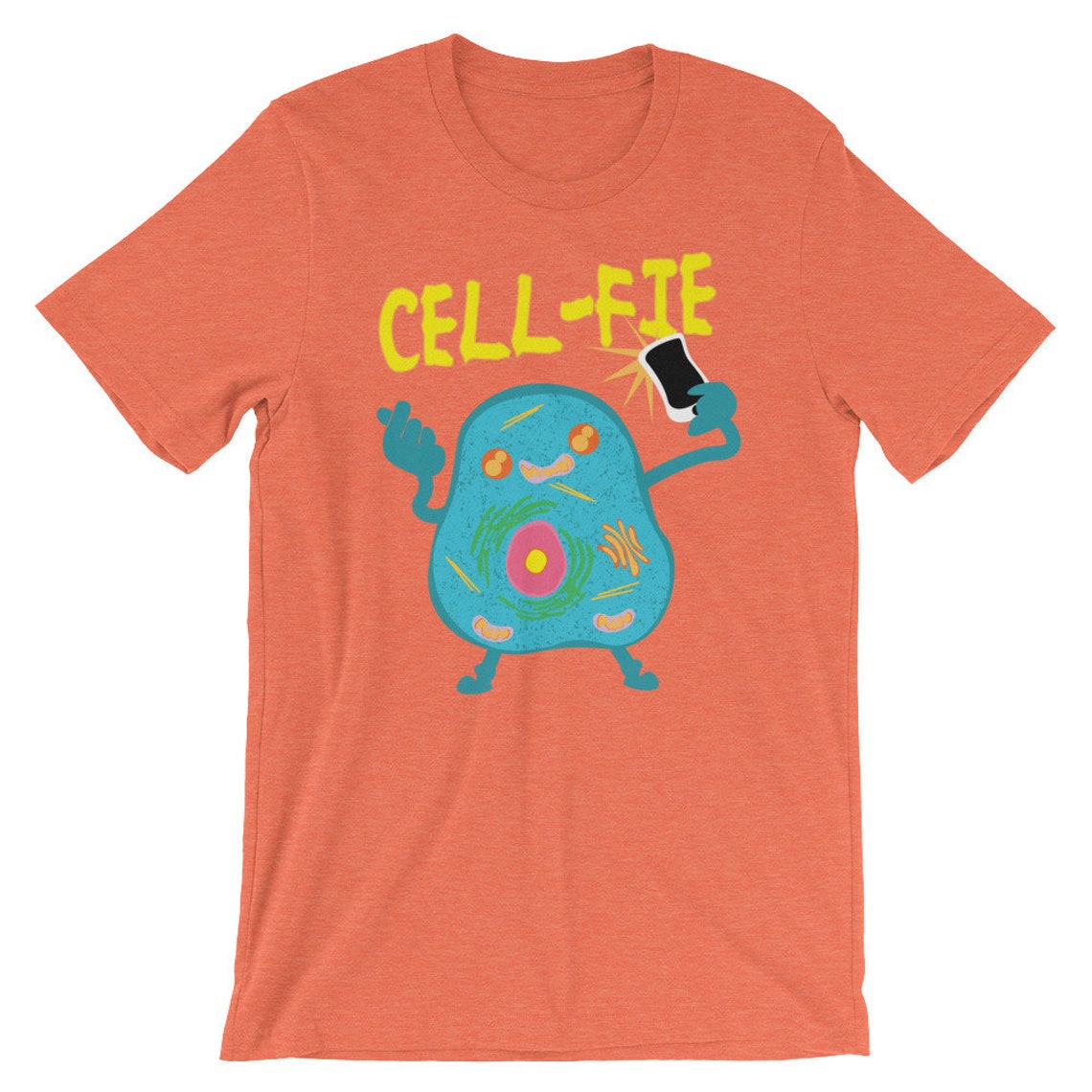 Funny Biology Shirt Cell-fie Tee Science Nerd Shirt Biology | Etsy