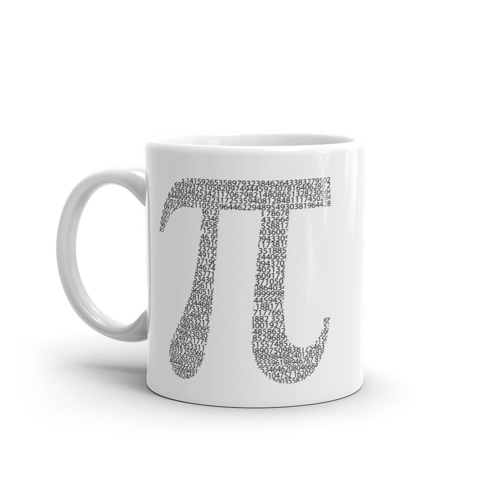 Pi Mug for Math Teachers Pi Coffee Mug Math Teacher Gift - Etsy