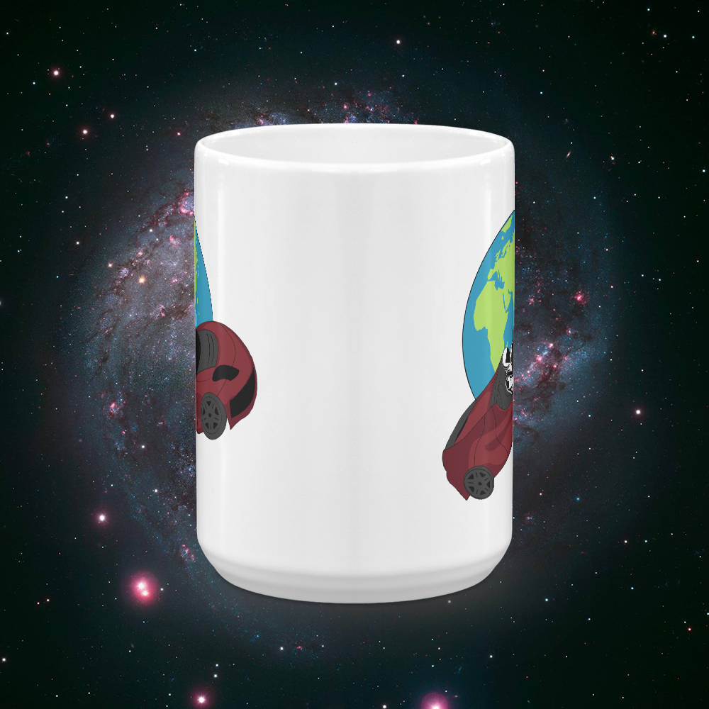 Tesla Mug Inspired by Starman Spacex Mug Elon Musk Fanboy Fan Art Mug ...