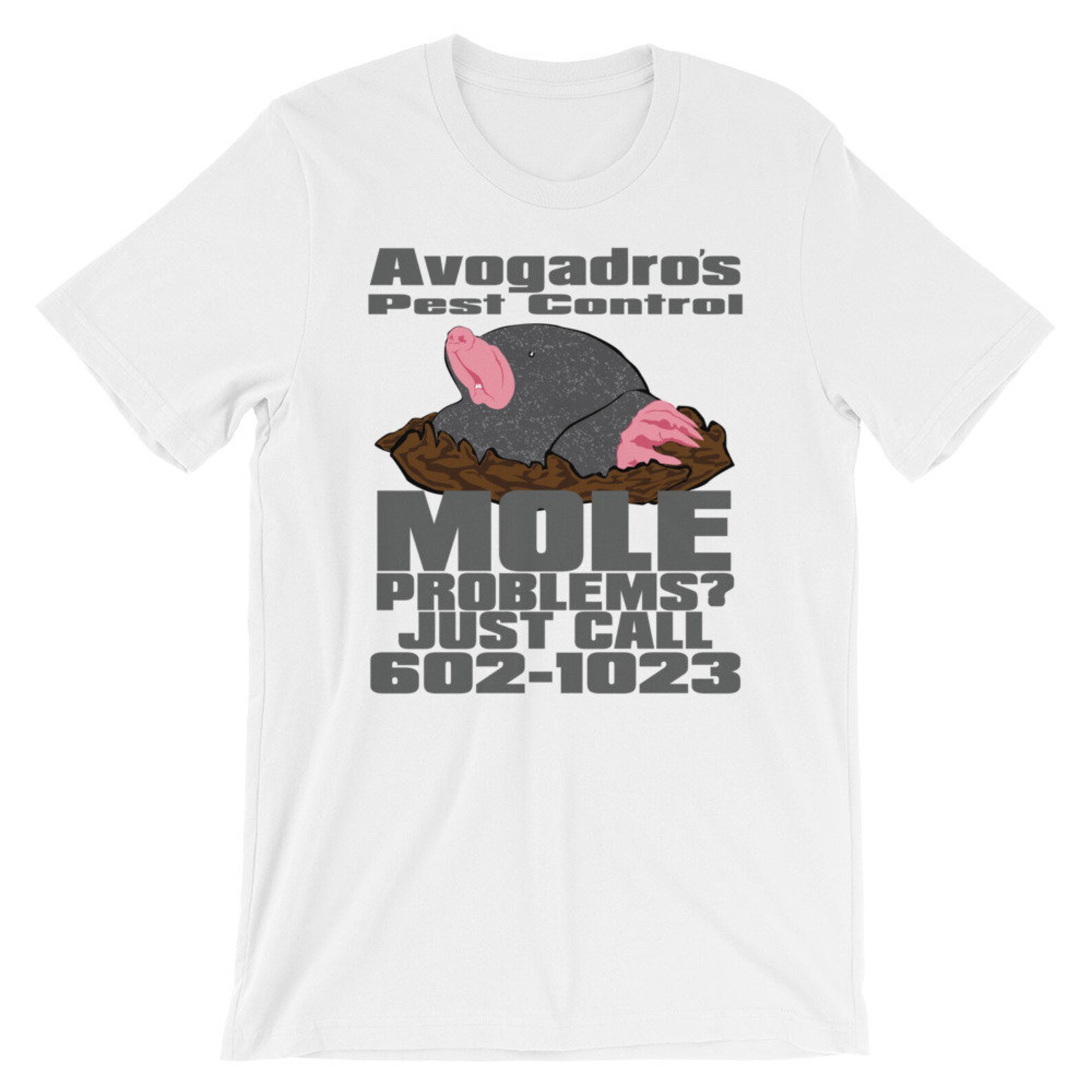 Mole Day Shirt | Science Nerd Avogadro's Mole Shirt | Science Teacher ...