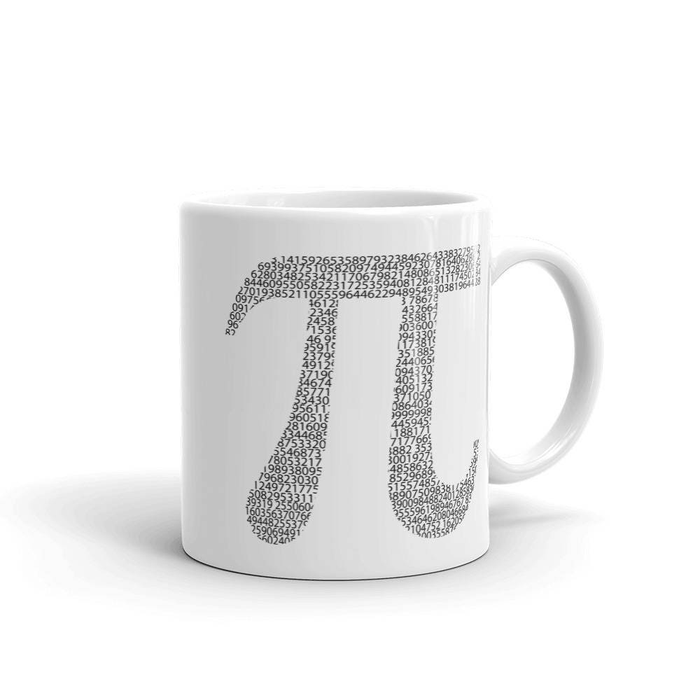 Pi Mug for Math Teachers Pi Coffee Mug Math Teacher Gift Idea Pi Coffee ...