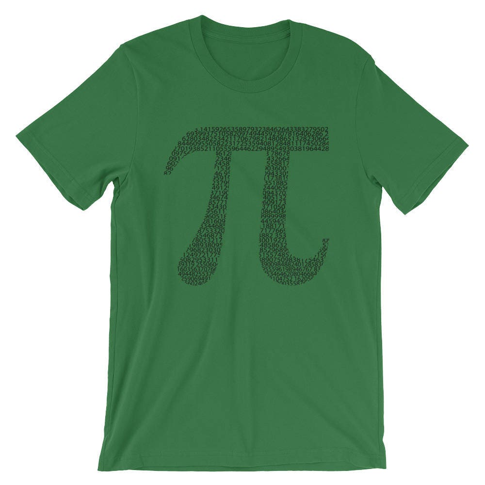 Pi Day Shirt All Numbers of Pi T-shirt Pi Symbol Shirt Math Teacher ...