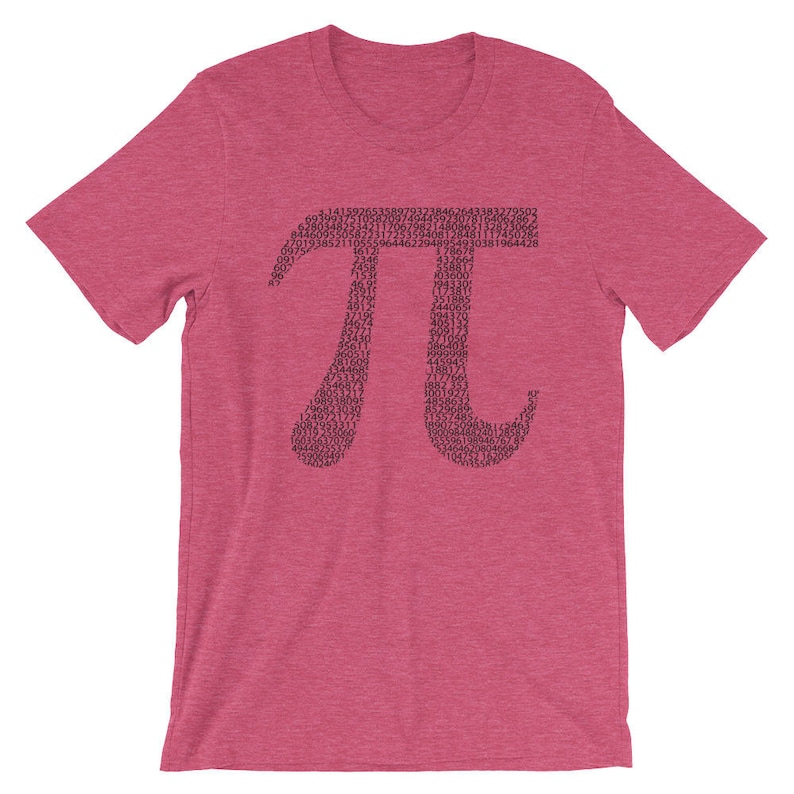 Pi Day Shirt | All Numbers of Pi T-shirt | Pi Symbol Shirt | Math ...