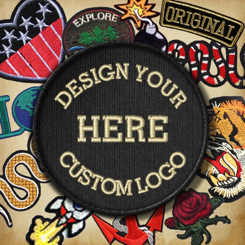 Embroidered Patch for Men - Etsy