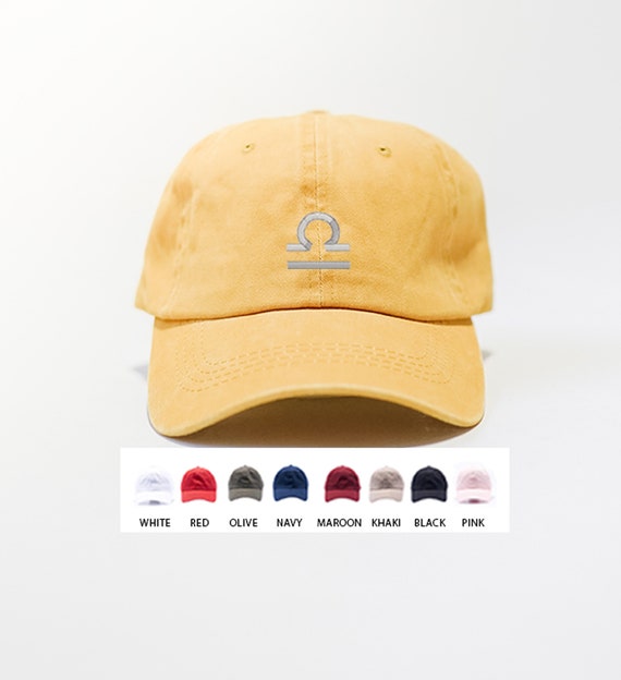 Libra Zodiac Sign Hat / Custom Embroidered Hat / Hats for Men | Etsy