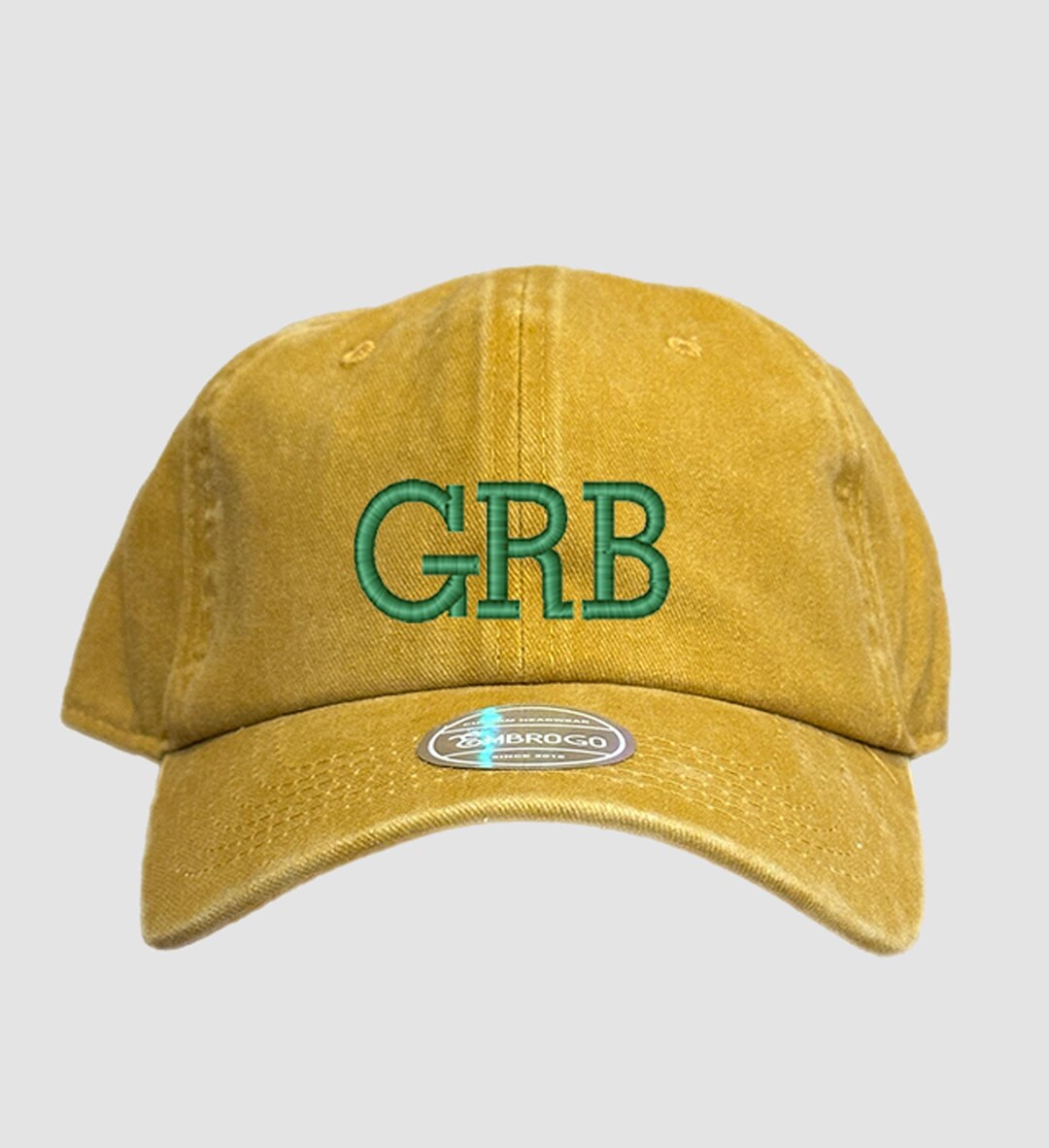 GRB Custom Embroidered Airport Code Hat, Airport Code Monogrammed Hat ...