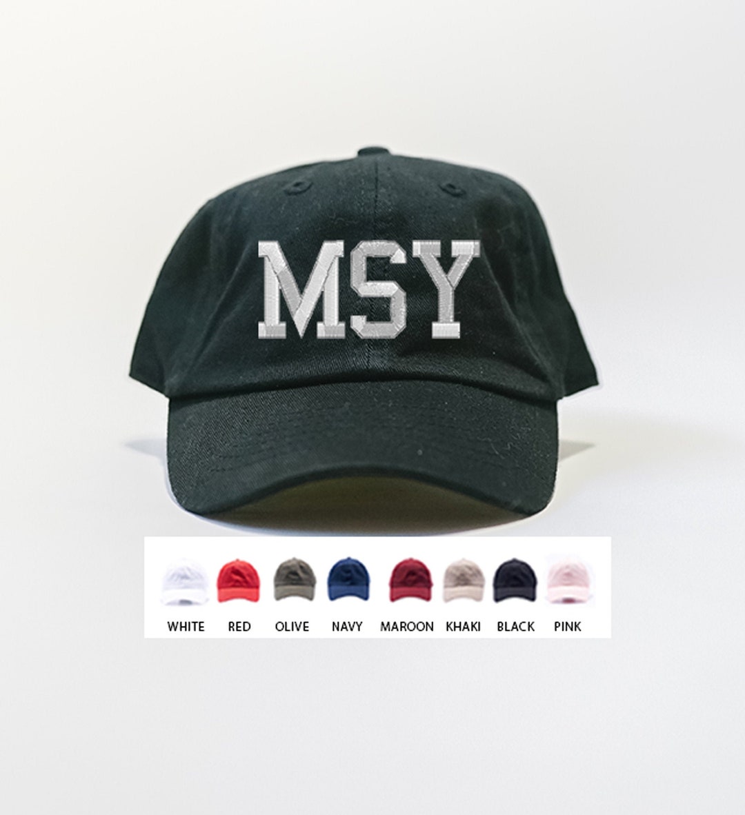 MSY Airport Code Hat New Orleans Louisiana Cap Gifts For Etsy msy-airport-code-hat-new-orleans-louisiana-cap-gifts-for-etsy