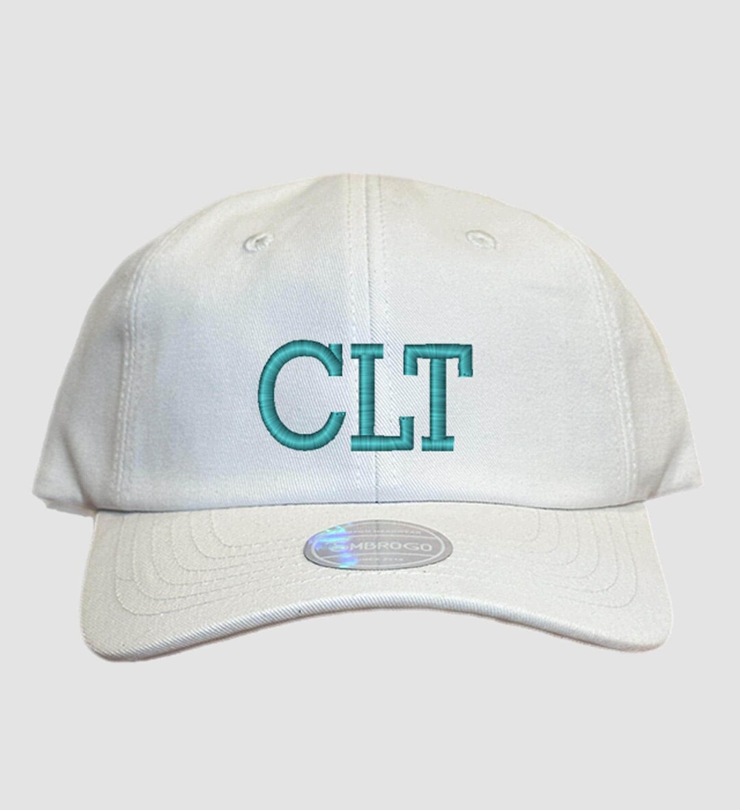 CLT Custom Embroidered Airport Code Hat, Airport Code Monogrammed Hat ...
