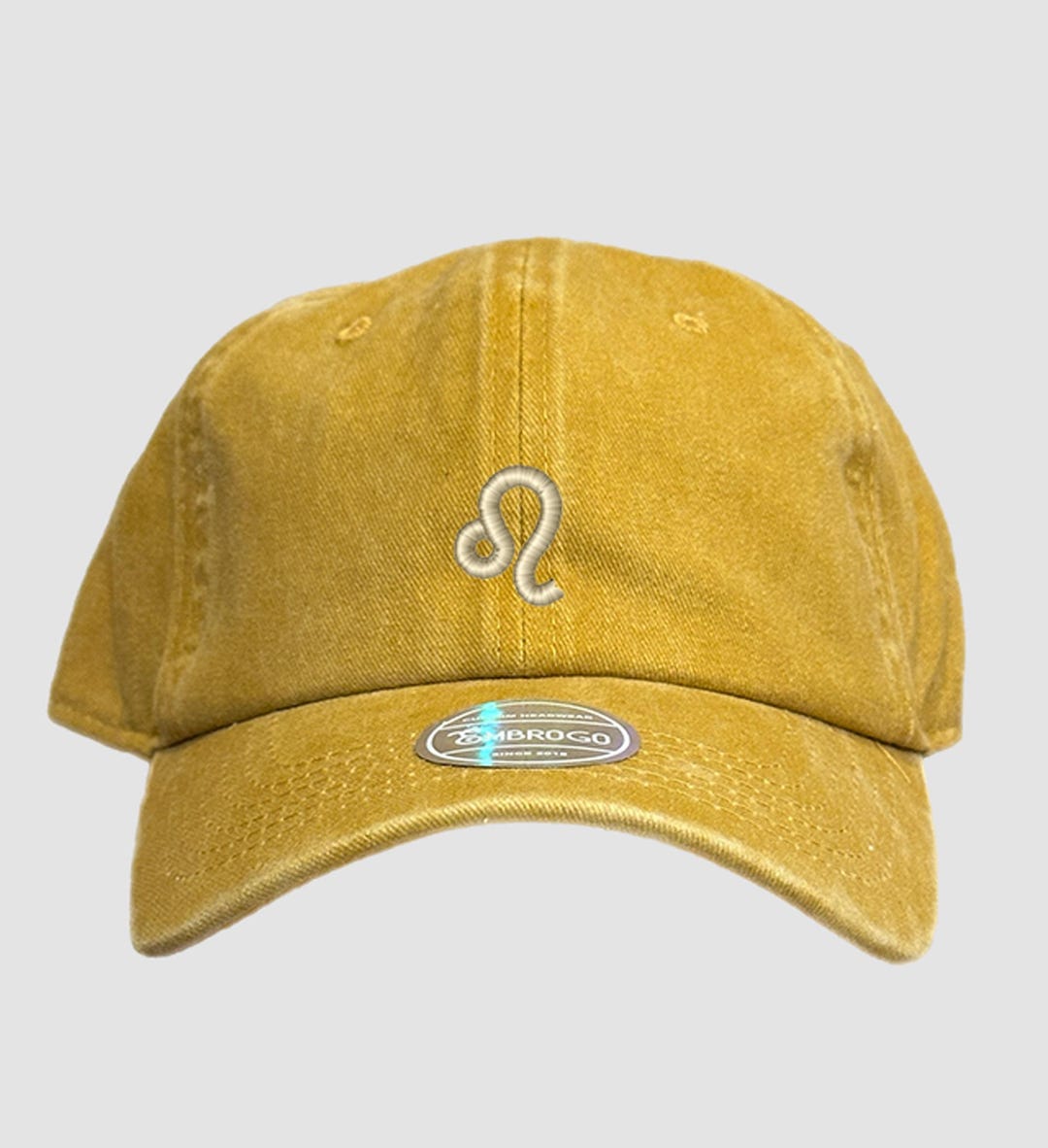 Leo Zodiac Sign Embroidered Hat, Custom Astrology Hat, Horoscope Hat ...
