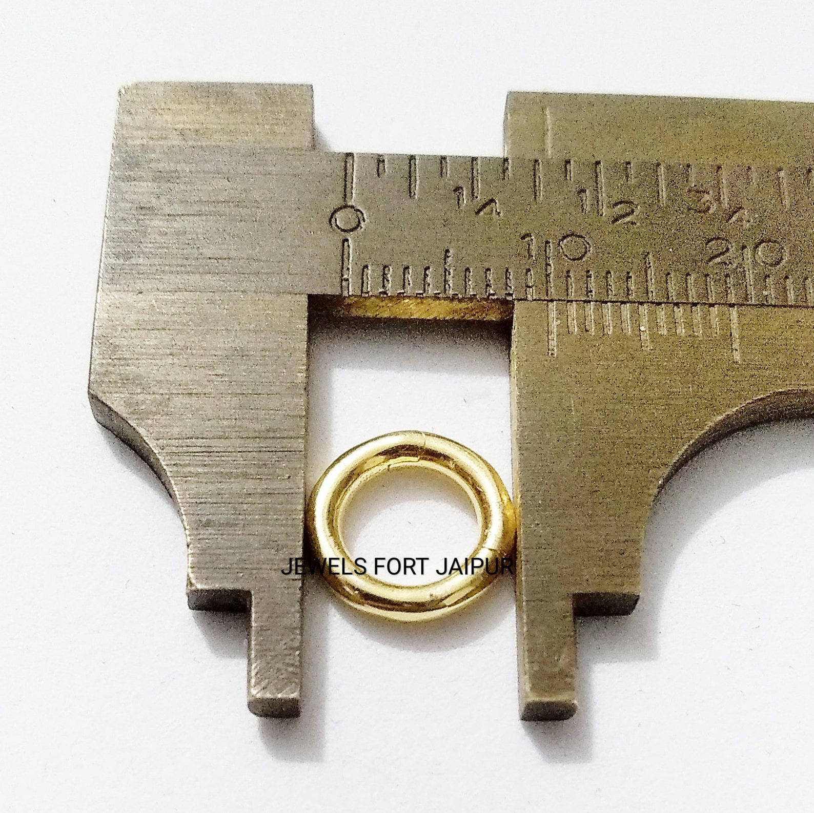 14k Gold Round Enhancer Link Lock Solid Gold Enhancer 14K - Etsy