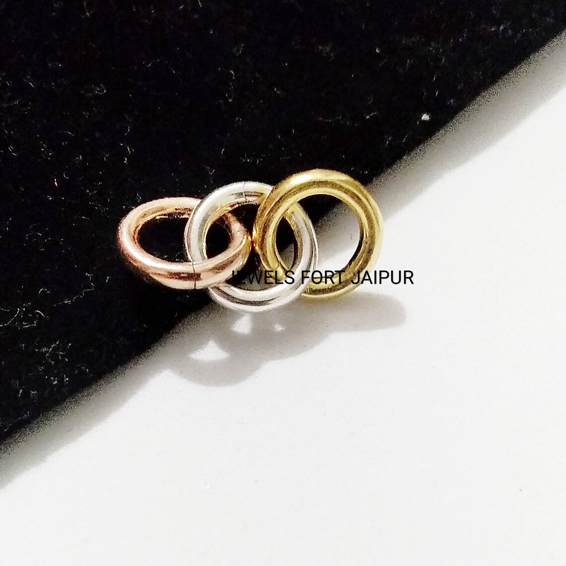 14k Gold Round Enhancer Link Lock Solid Gold Enhancer 14K - Etsy