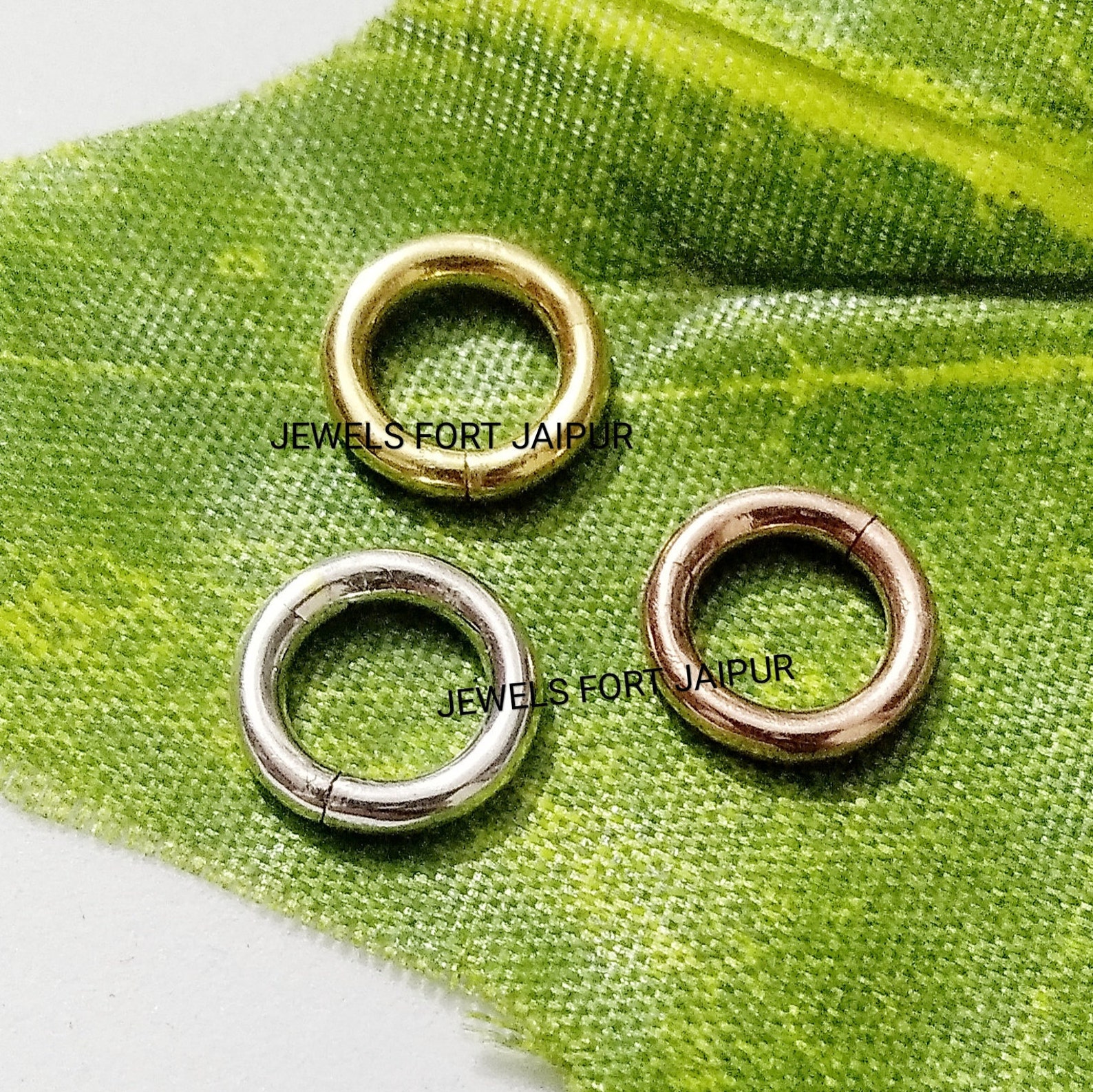 14k Gold Round Enhancer Link Lock Solid Gold Enhancer 14K - Etsy