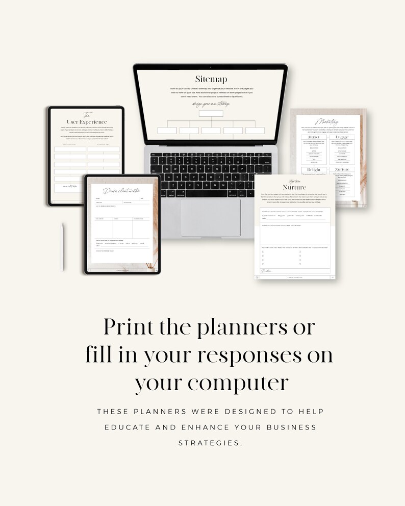 The Ultimate Business Planner Pack Seven Printable - Etsy