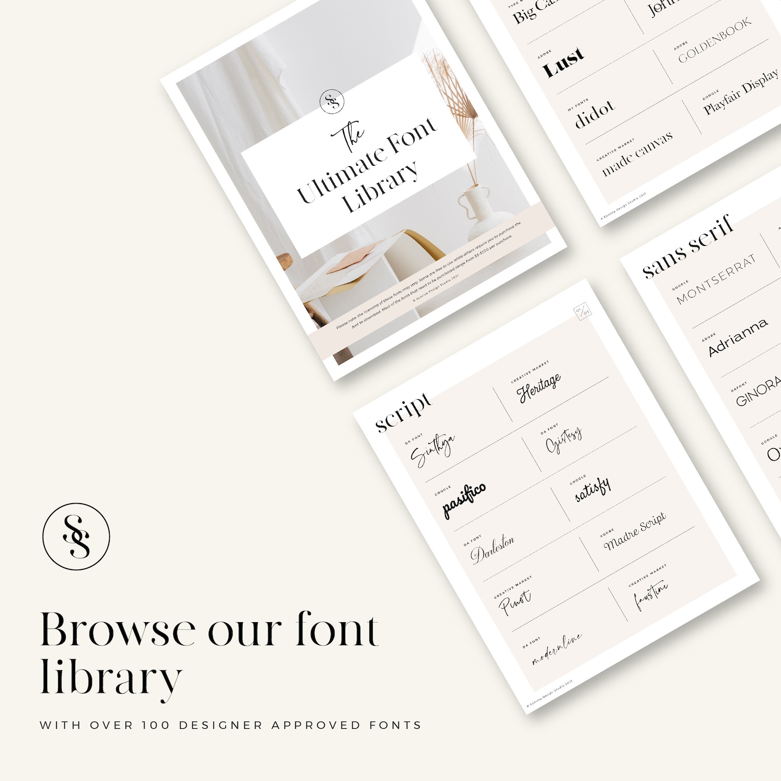 The Font Guide - Pick the Perfect Fonts for Your Brand. Instant ...
