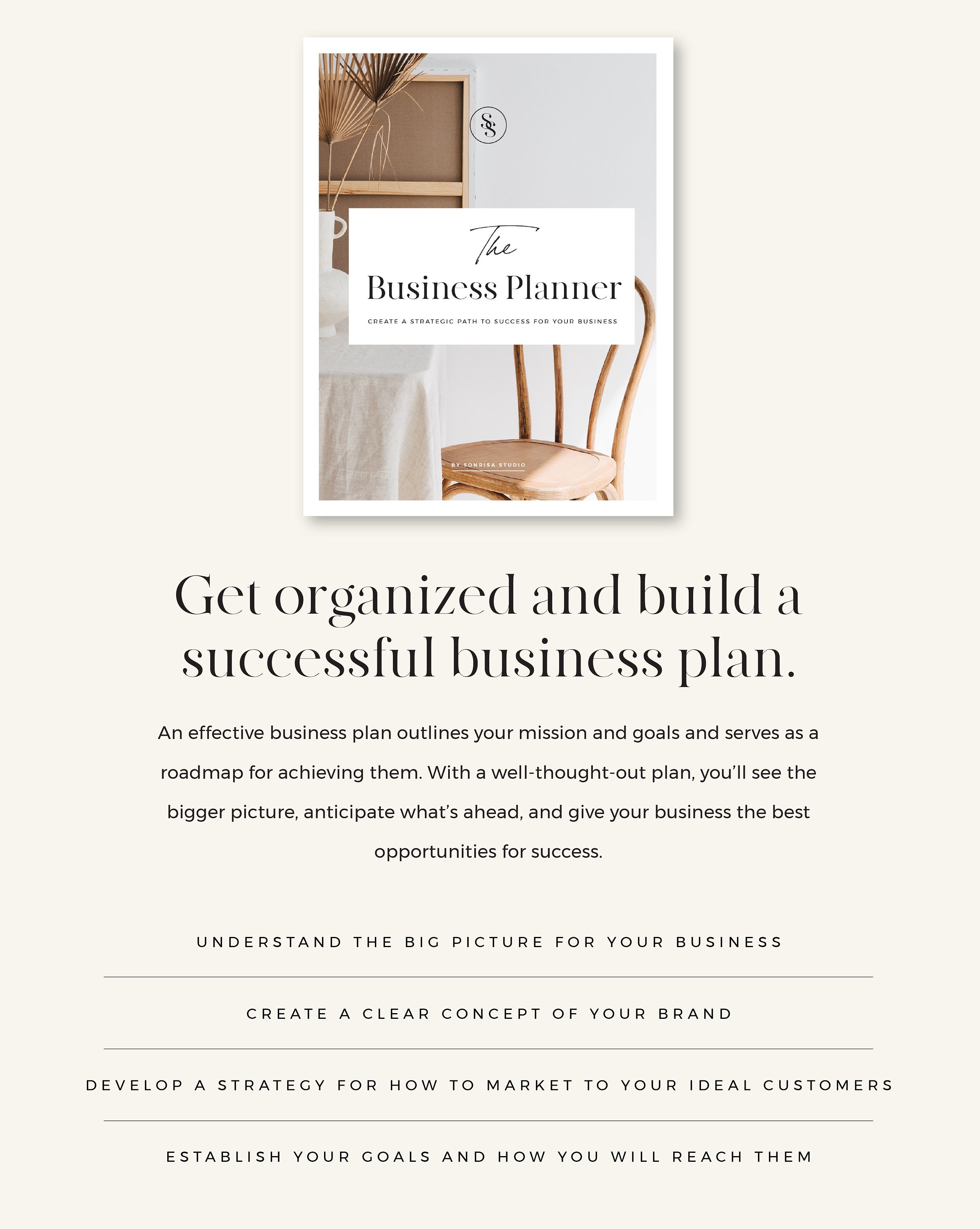 The Business Planner - A Printable Workbook to Grow and Expand Your ...