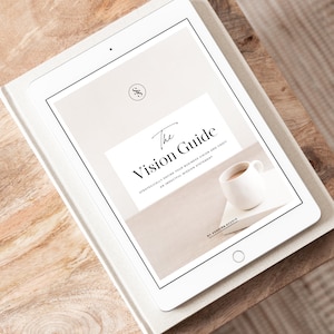 The Vision Guide - A Printable PDF Workbook for Defining Your Business ...