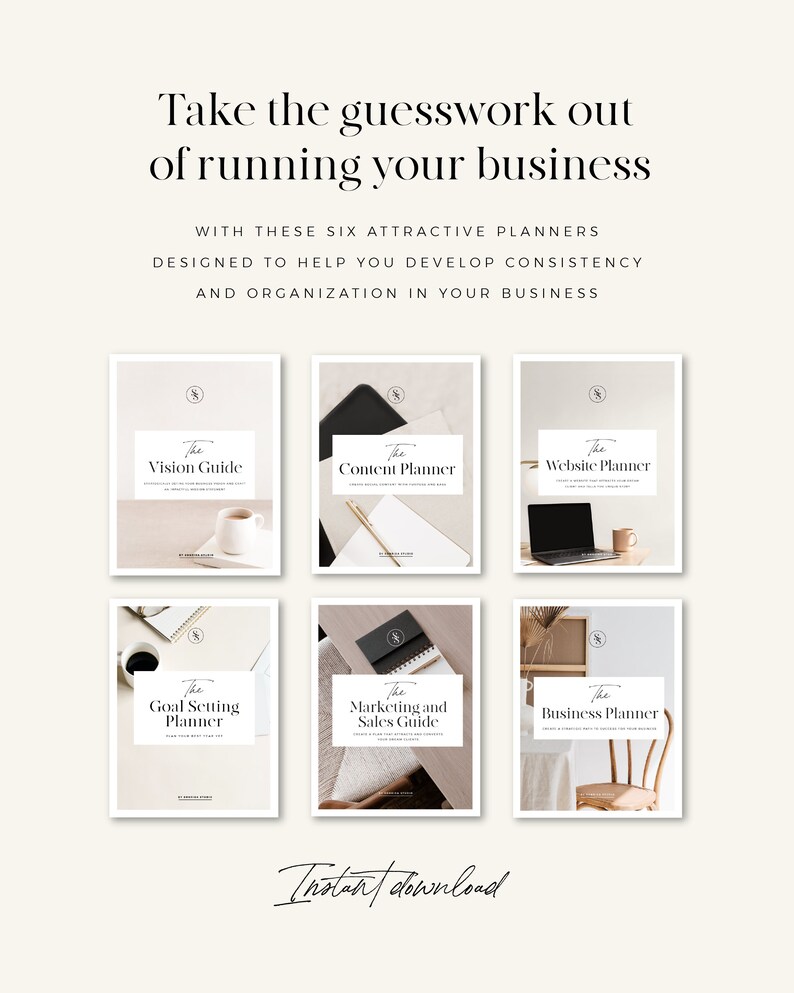 The Ultimate Business Planner Pack Seven Printable - Etsy
