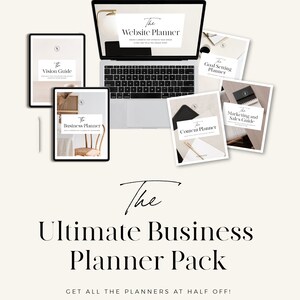 The Business Planner - A Printable Workbook to Grow and Expand Your ...