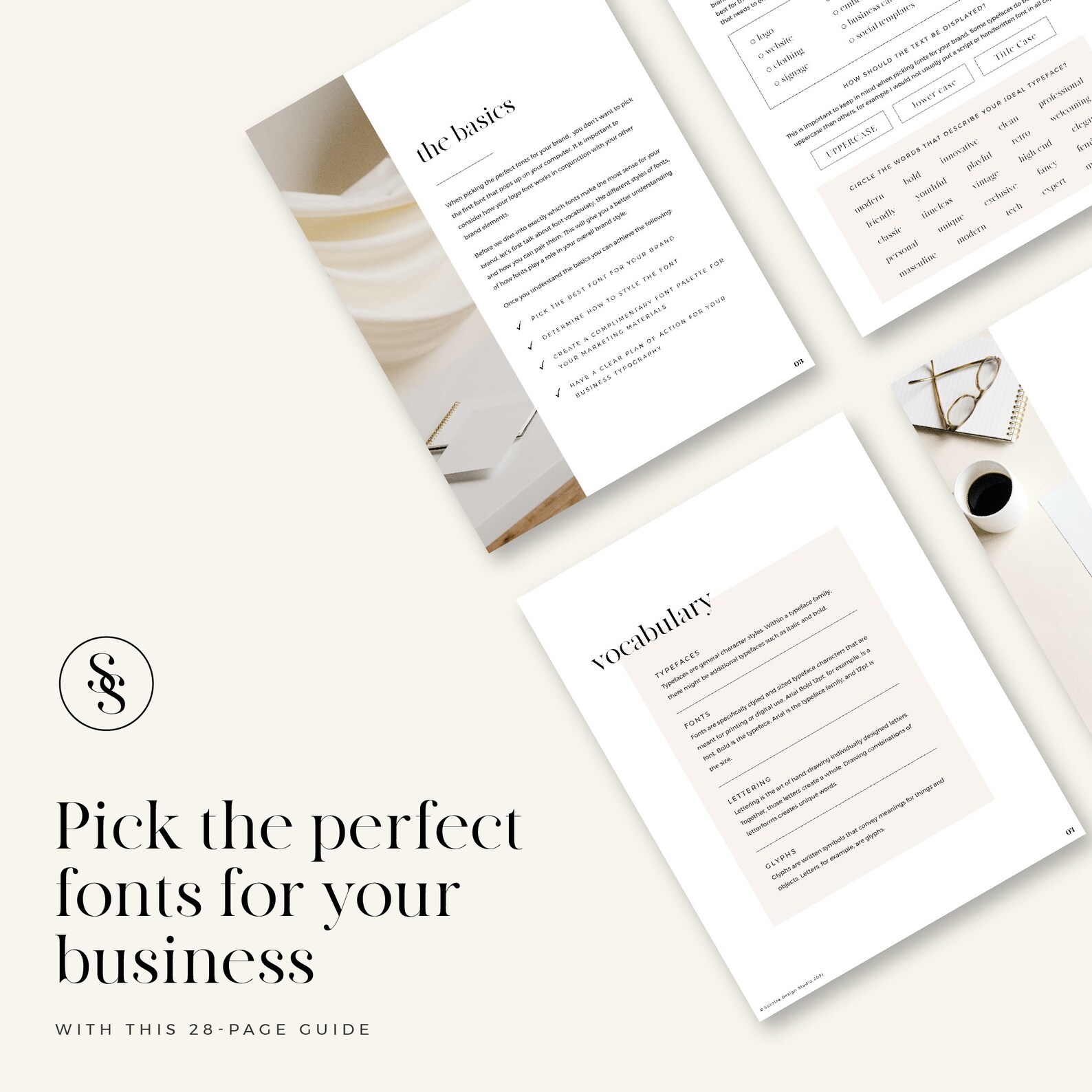 The Font Guide - Pick the Perfect Fonts for Your Brand. Instant ...