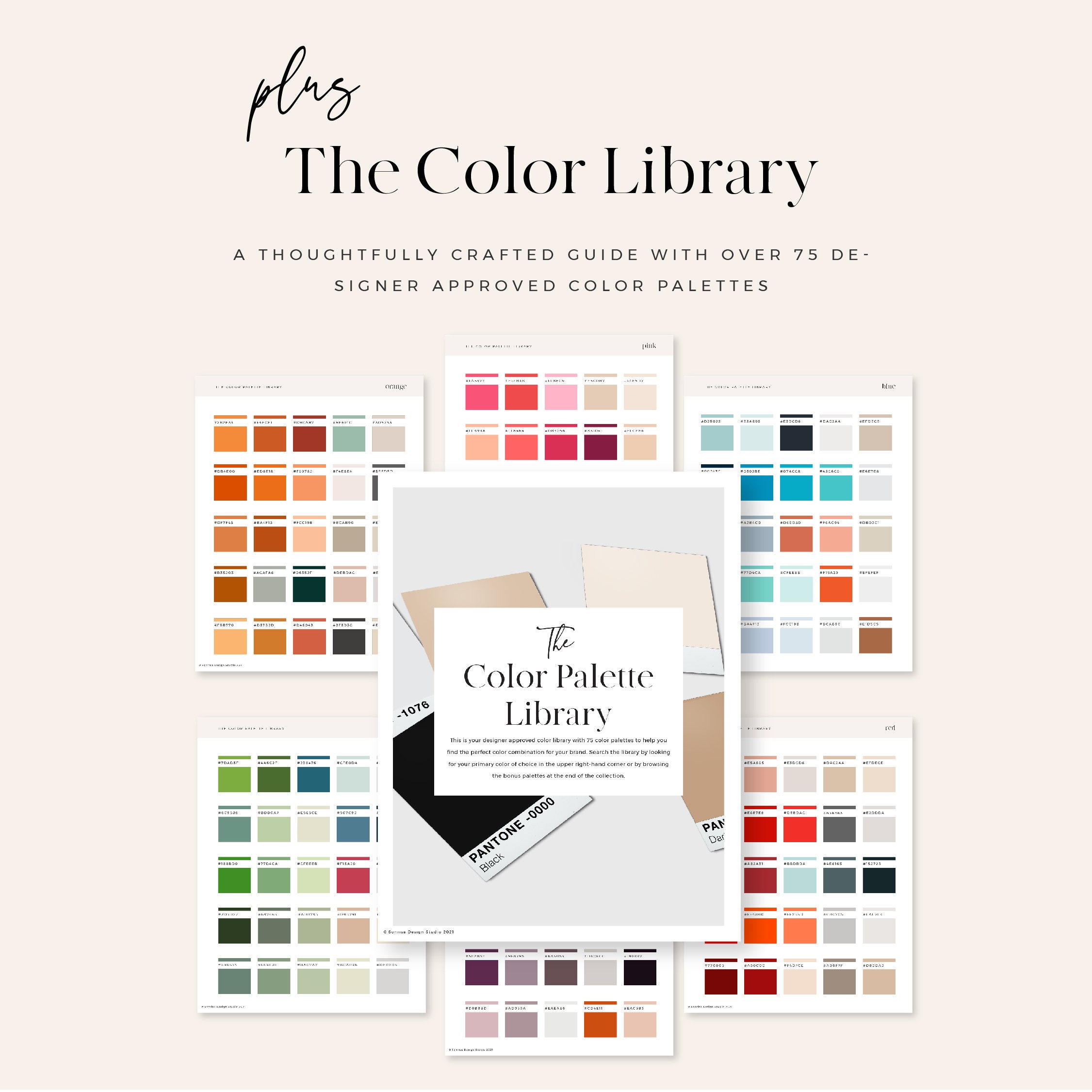 The Color Guide A Printable Workbook to Help You Craft a Color Palette ...