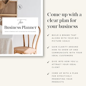 The Ultimate Business Planner Pack - Seven Printable Workbooks ...