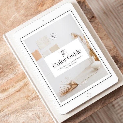 The Color Guide A Printable Workbook to Help You Craft a - Etsy