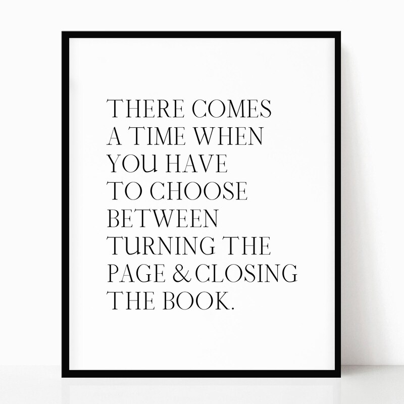 Black White Quote - Etsy