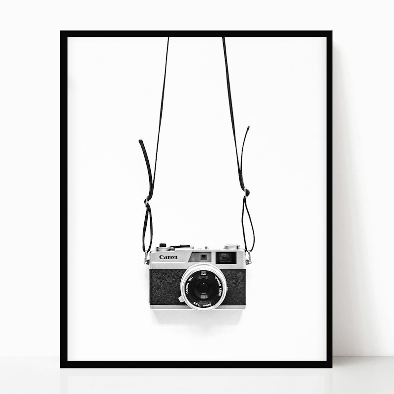 Camera Poster - Etsy