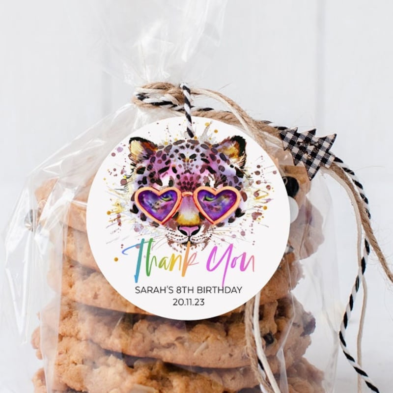 Cheetah Labels - Etsy