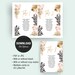 Seating Chart, Table Plan Card, Safari, Cheetah Print, Tropical, Jungle ...