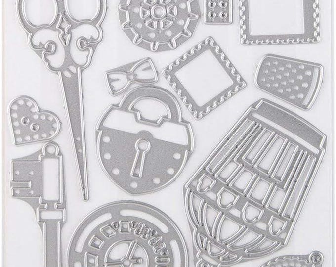 LOST AND FOUND Cuttlebug Cricut Die Set 16 Cutting Dies - Etsy