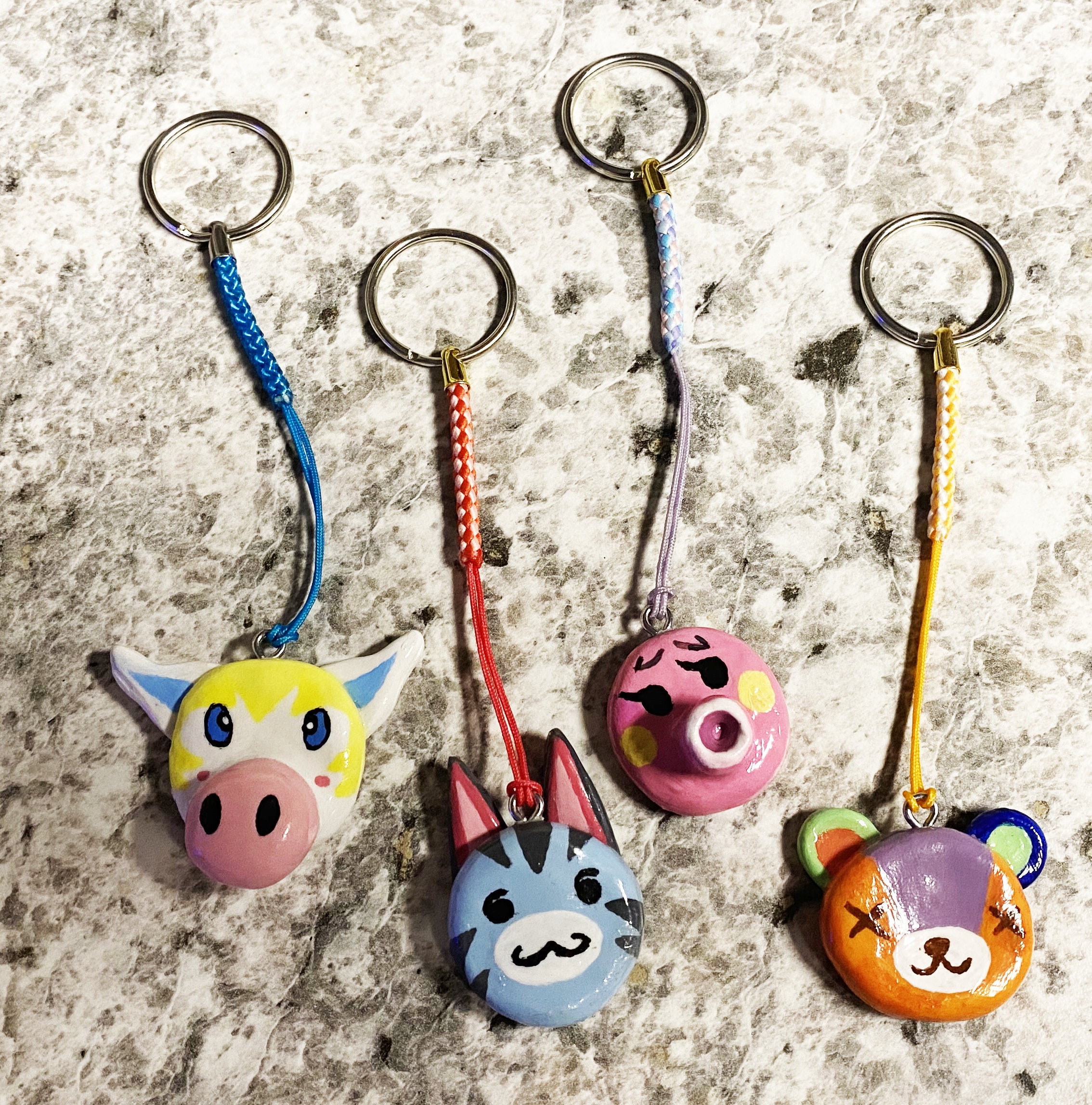 Animal Crossing Character Keychain - Etsy UK