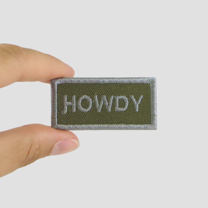 Howdy Small Patch - Etsy