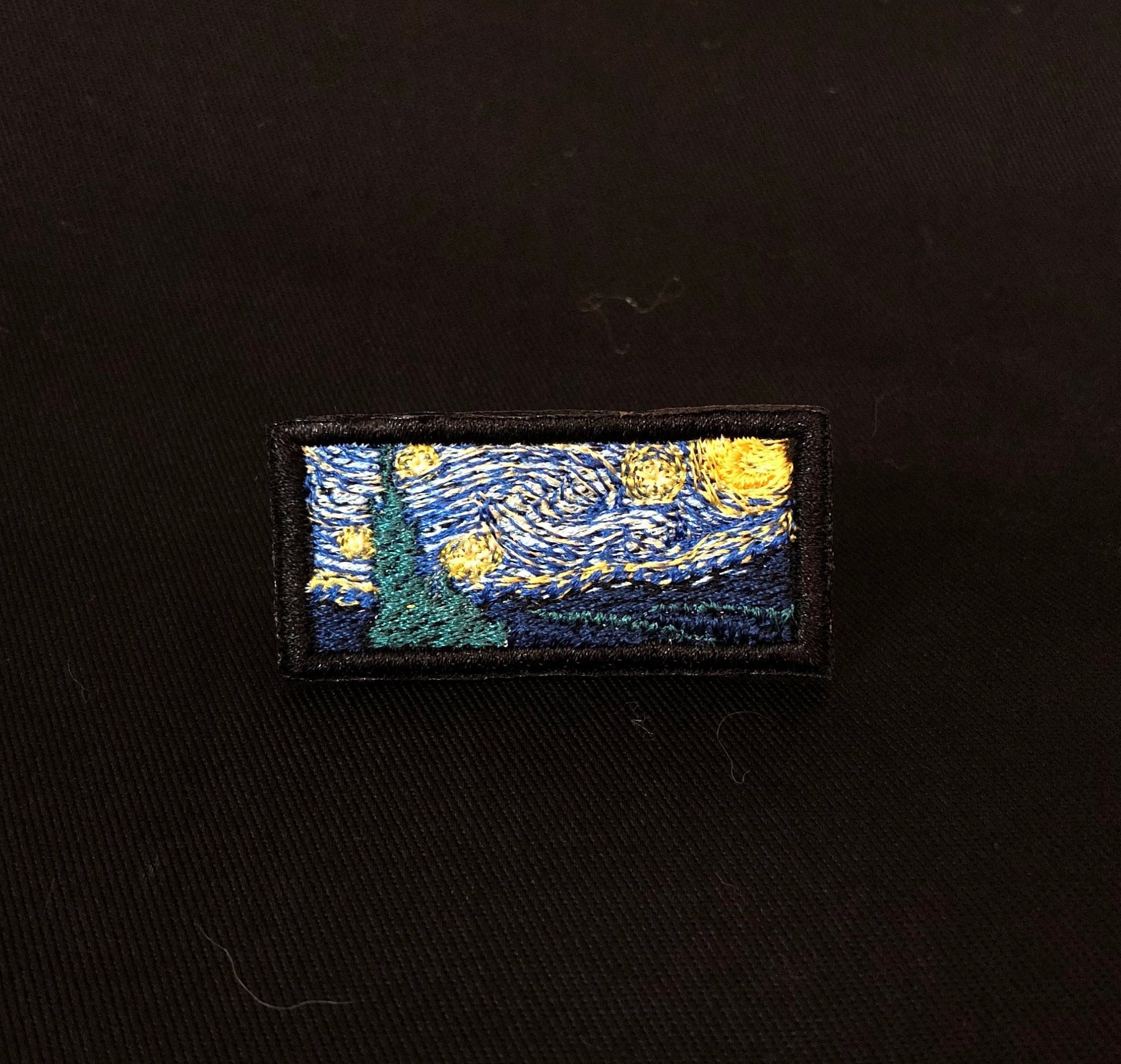 Starry Night Small Patch | Etsy