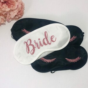 Bride Sleep Mask - Bachelorette Party FAVORS - Party Favors - Eye Mask ...
