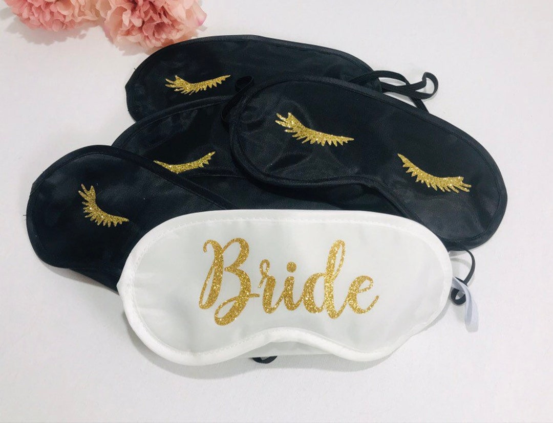 Bride Sleep Mask - Bachelorette Party FAVORS - Party Favors - Eye Mask ...