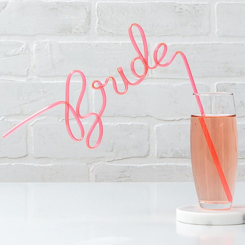 Bride Straws - Etsy