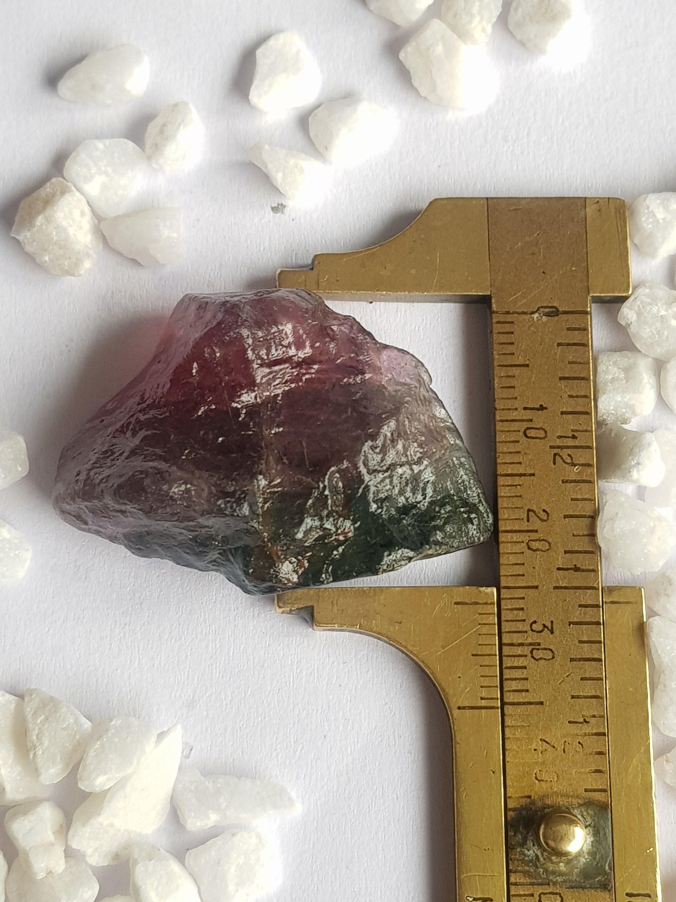 Bicolor Tourmaline Rough Tourmaline Crystals Raw Tourmaline - Etsy