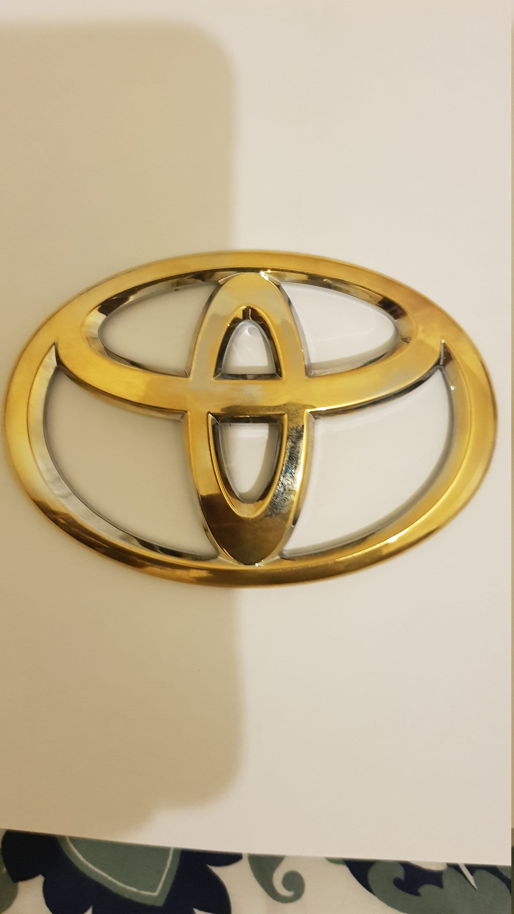 24K TOYOTA CAR BADGE - Etsy