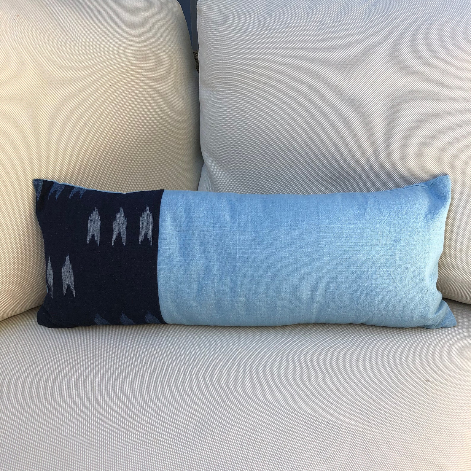 Blue Japan Japanese Pillow Ready to Ship Pillow Indigo | Etsy