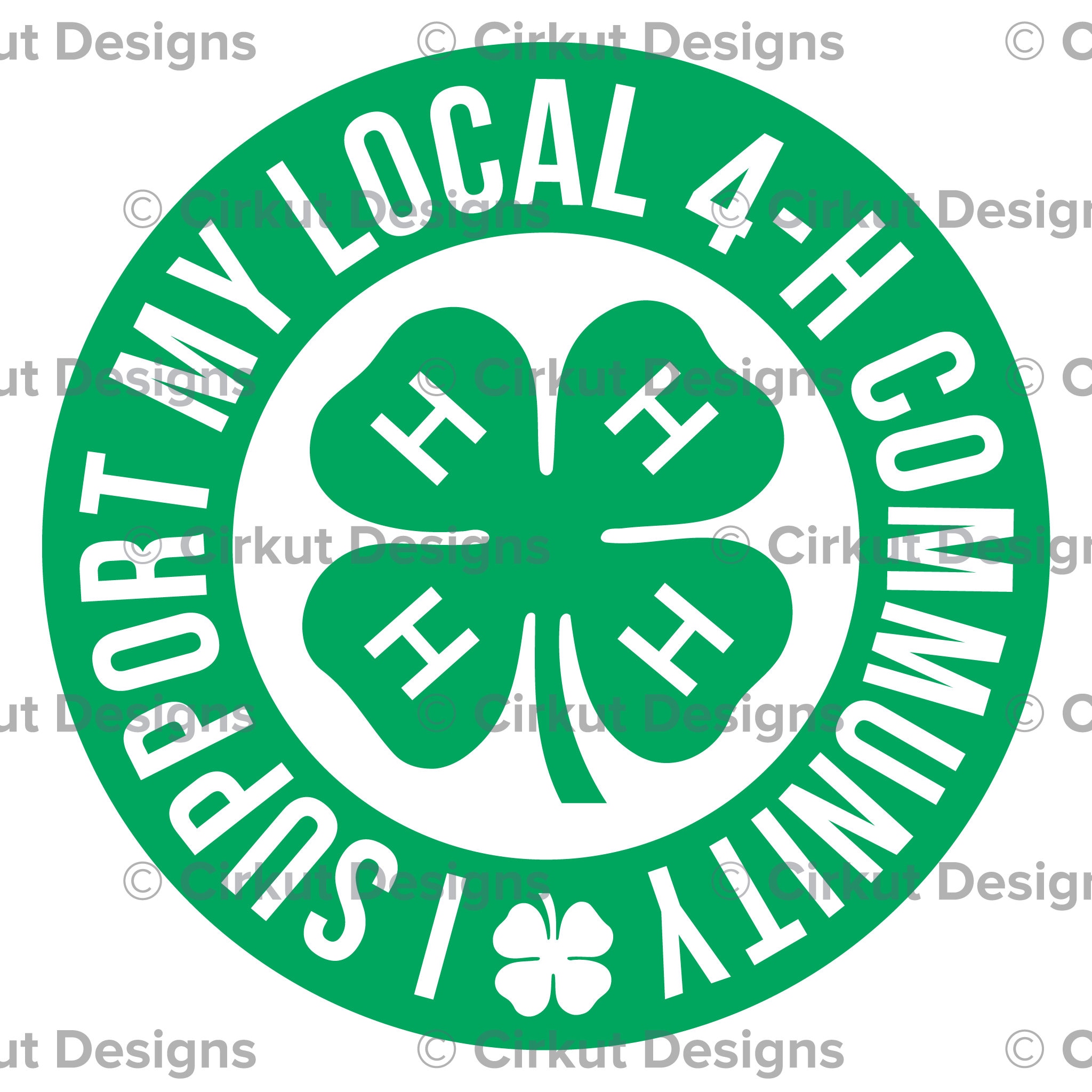 I Support My Local 4-H Community [SVG] - Etsy